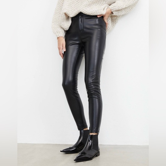 jing | Pants & Jumpsuits | Nwt Jing Vegan Leather Skinny Pant | Poshmark